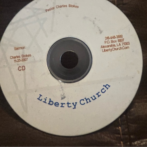 Other | Pastor Charles Stokes Sermon Liberty Church Cd Religious ...